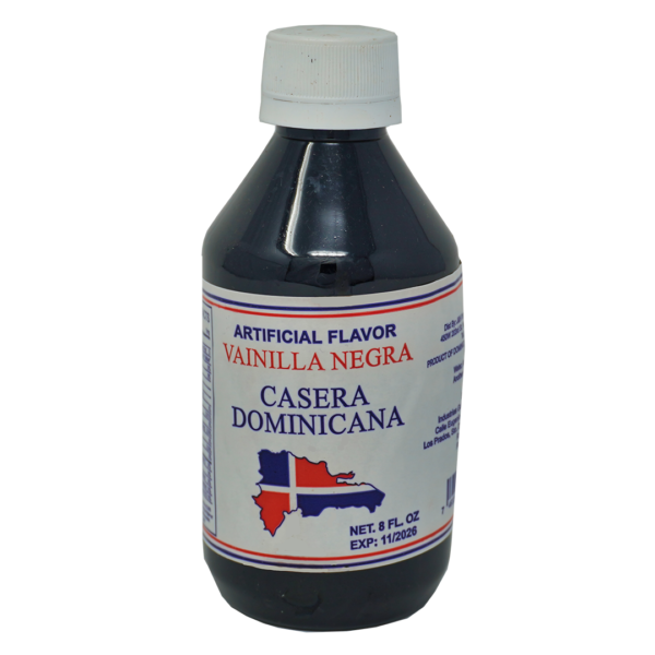 Soy Dominicano Vainilla Negra – 8 Oz – Komes Kreyol
